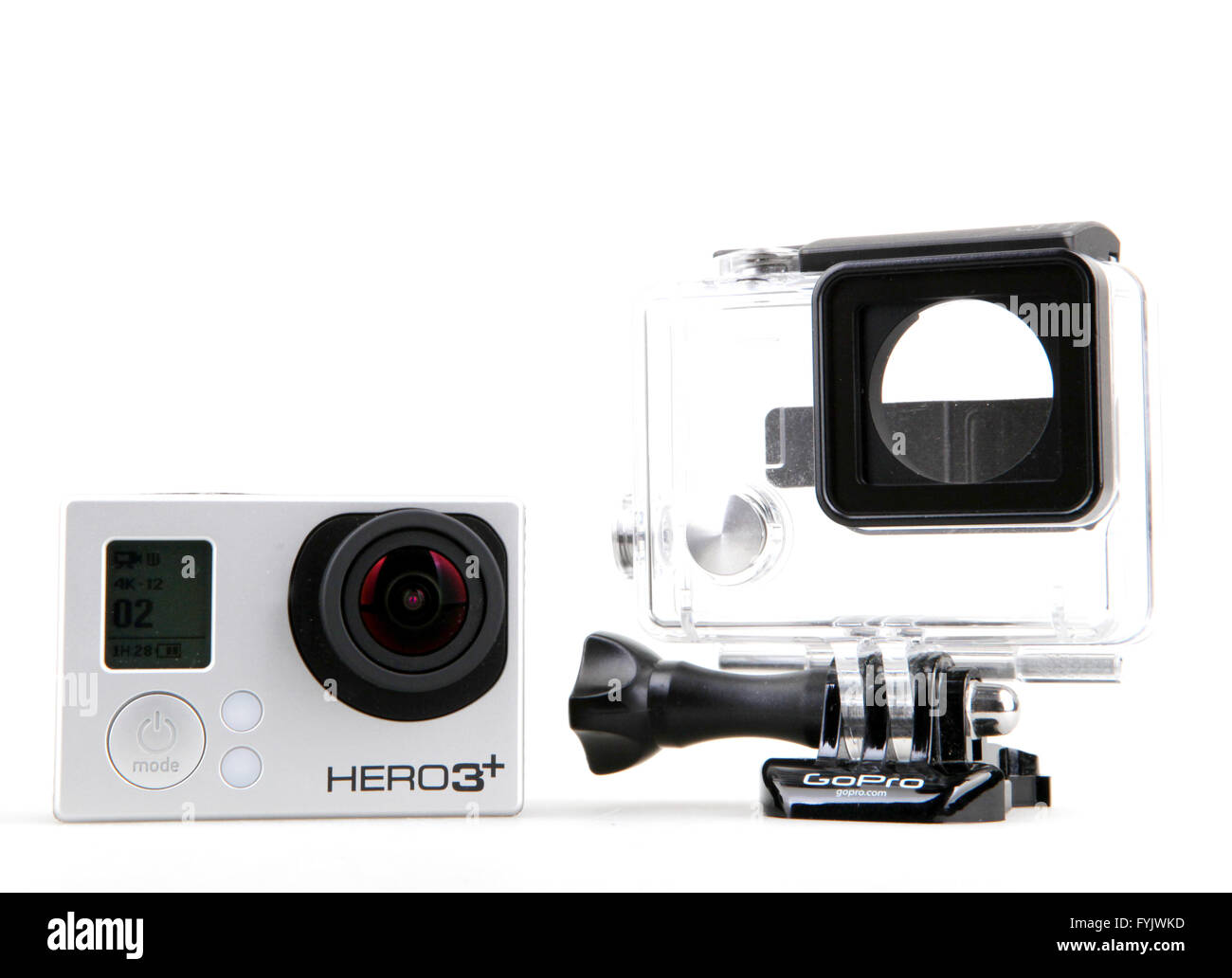 AYTOS, BULGARIA - OCTOBER 15, 2014: GoPro HERO3+ Black Edition isolated ...