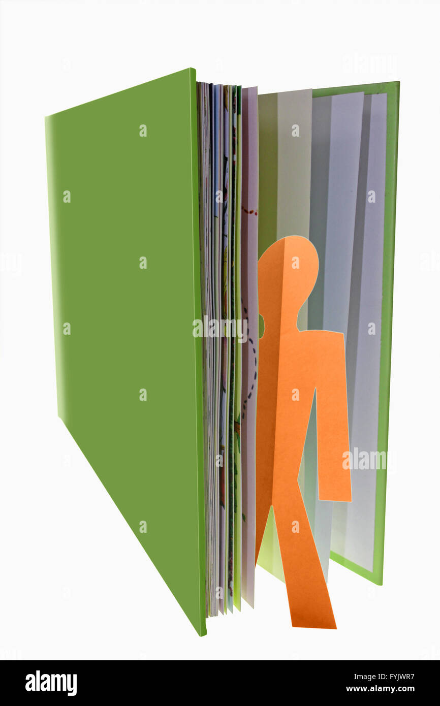 Man looking out Cut Out Stock Images & Pictures - Alamy