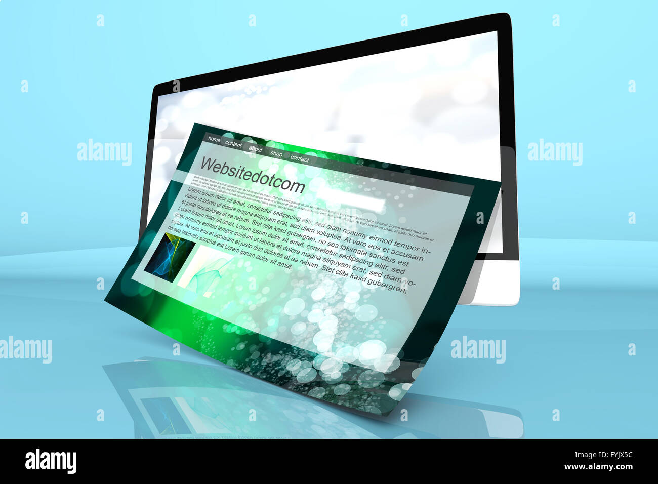 Page layout computer hi-res stock photography and images - Alamy