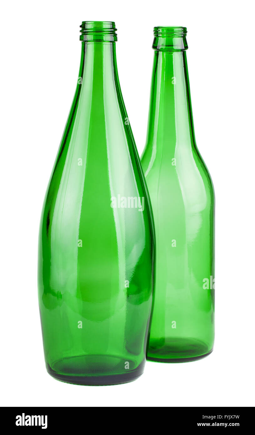 Two green empty bottles Stock Photo - Alamy Two green empty bottles Stock Photo - Alamy