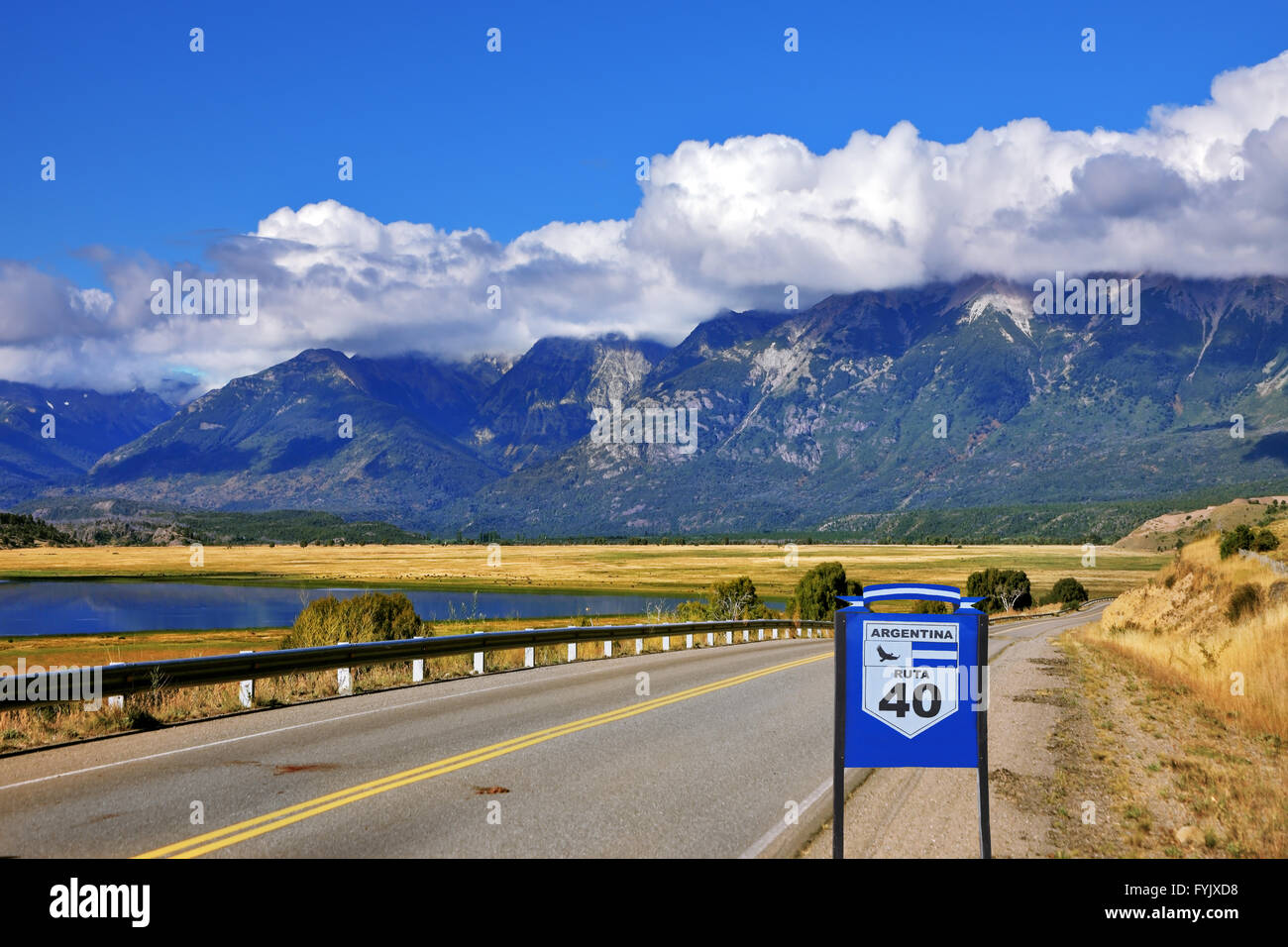 Ruta 40 and argentina and sign hi-res stock photography and images - Alamy