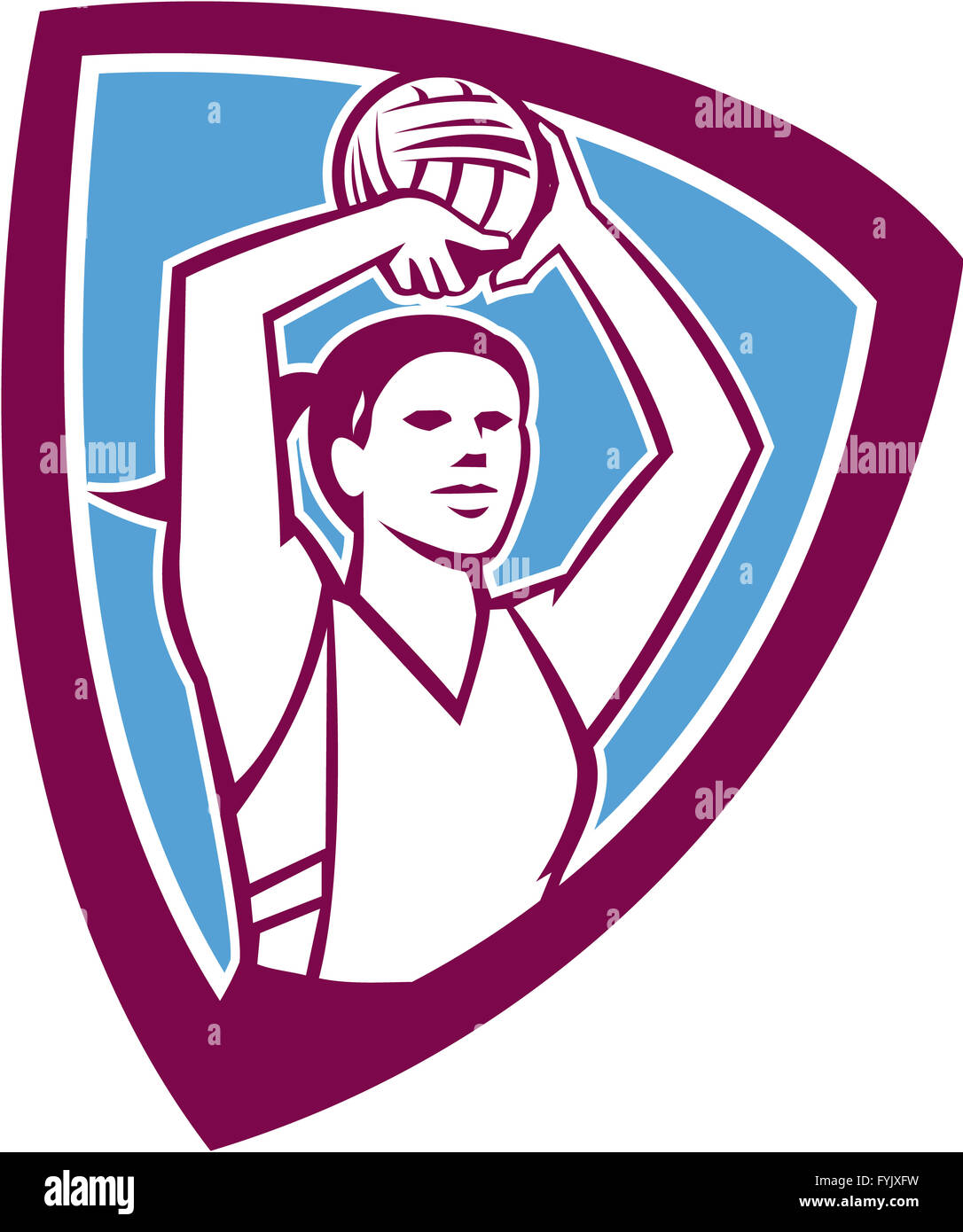 Netball Player Shooting High Resolution Stock Photography and Images ...