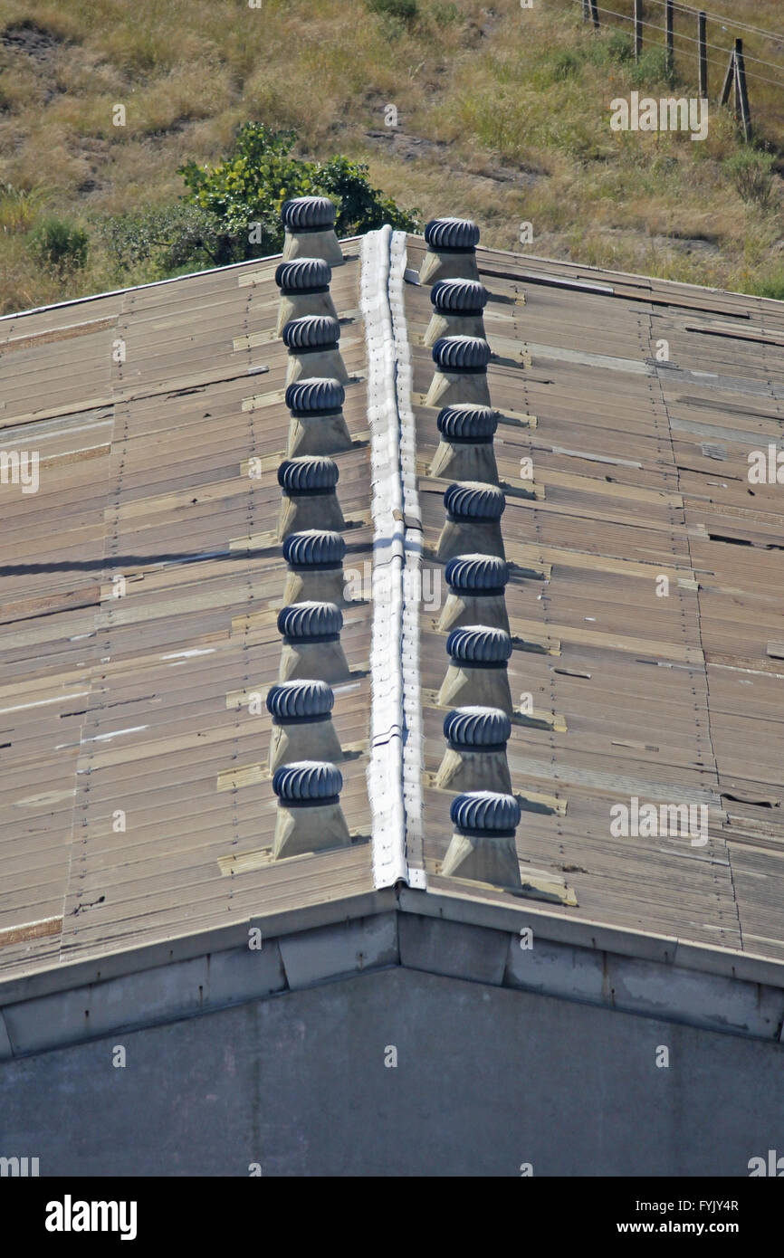 Air exhaust ventilation system Stock Photo - Alamy
