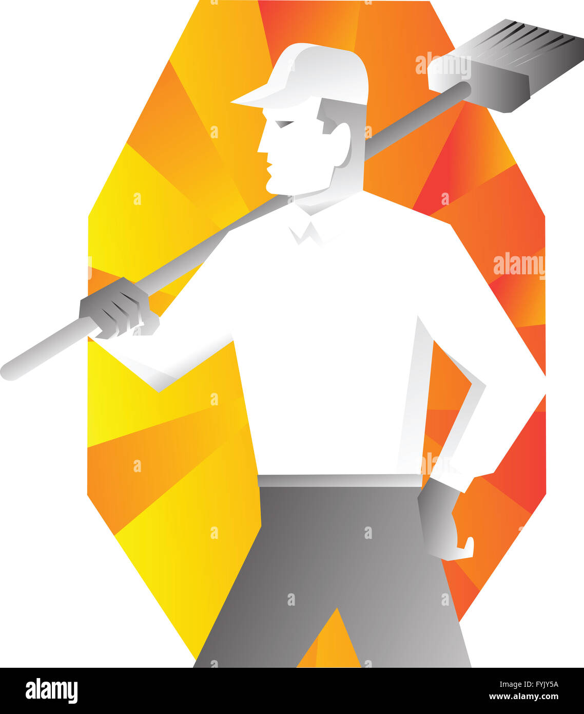 Retro cleaner hi-res stock photography and images - Alamy