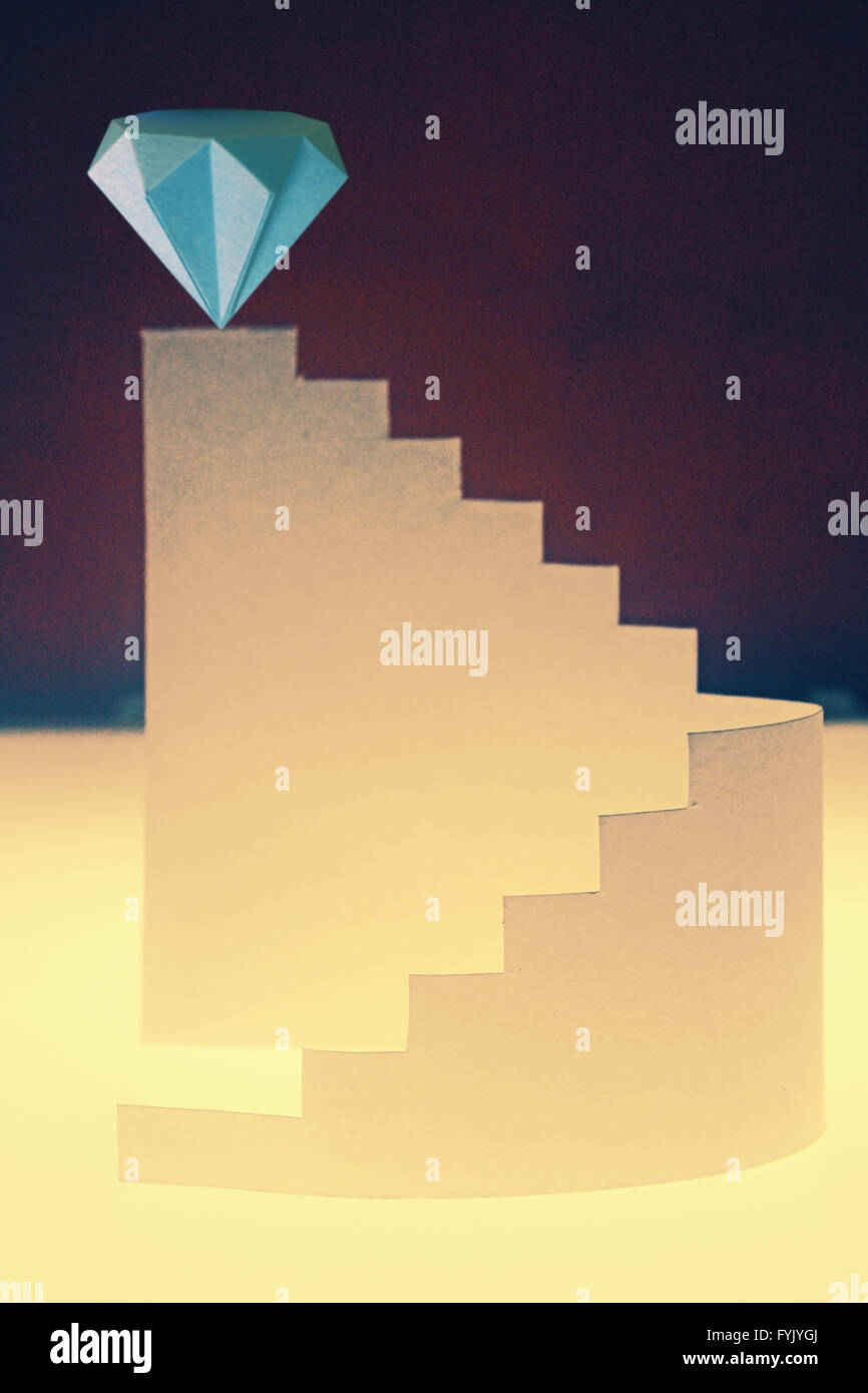 Folded diamond paper hi-res stock photography and images - Alamy