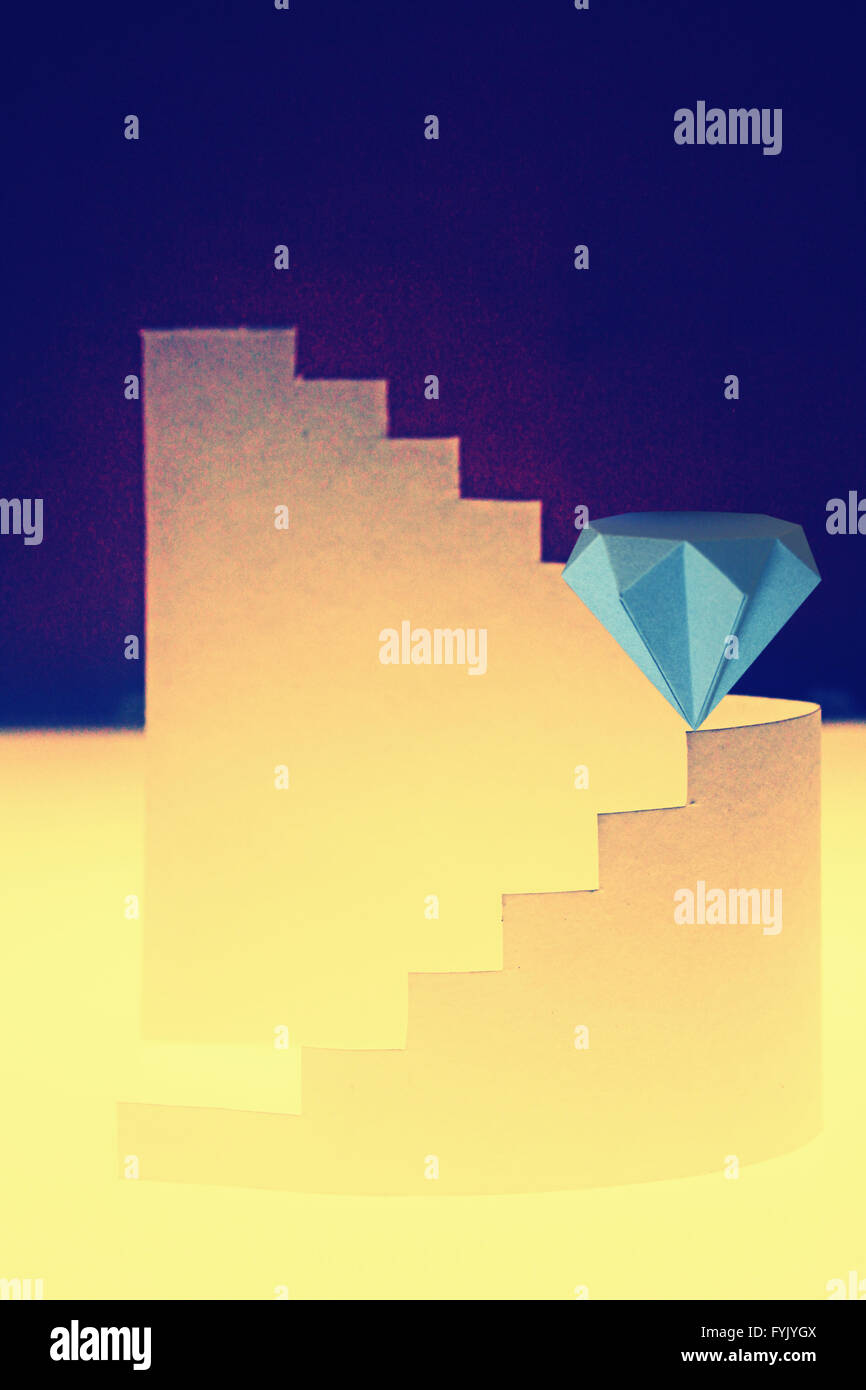 Folded diamond paper hi-res stock photography and images - Alamy