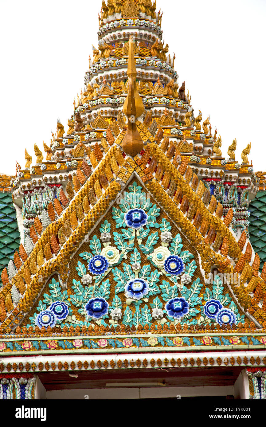 roof temple in incision of the temple Stock Photo - Alamy