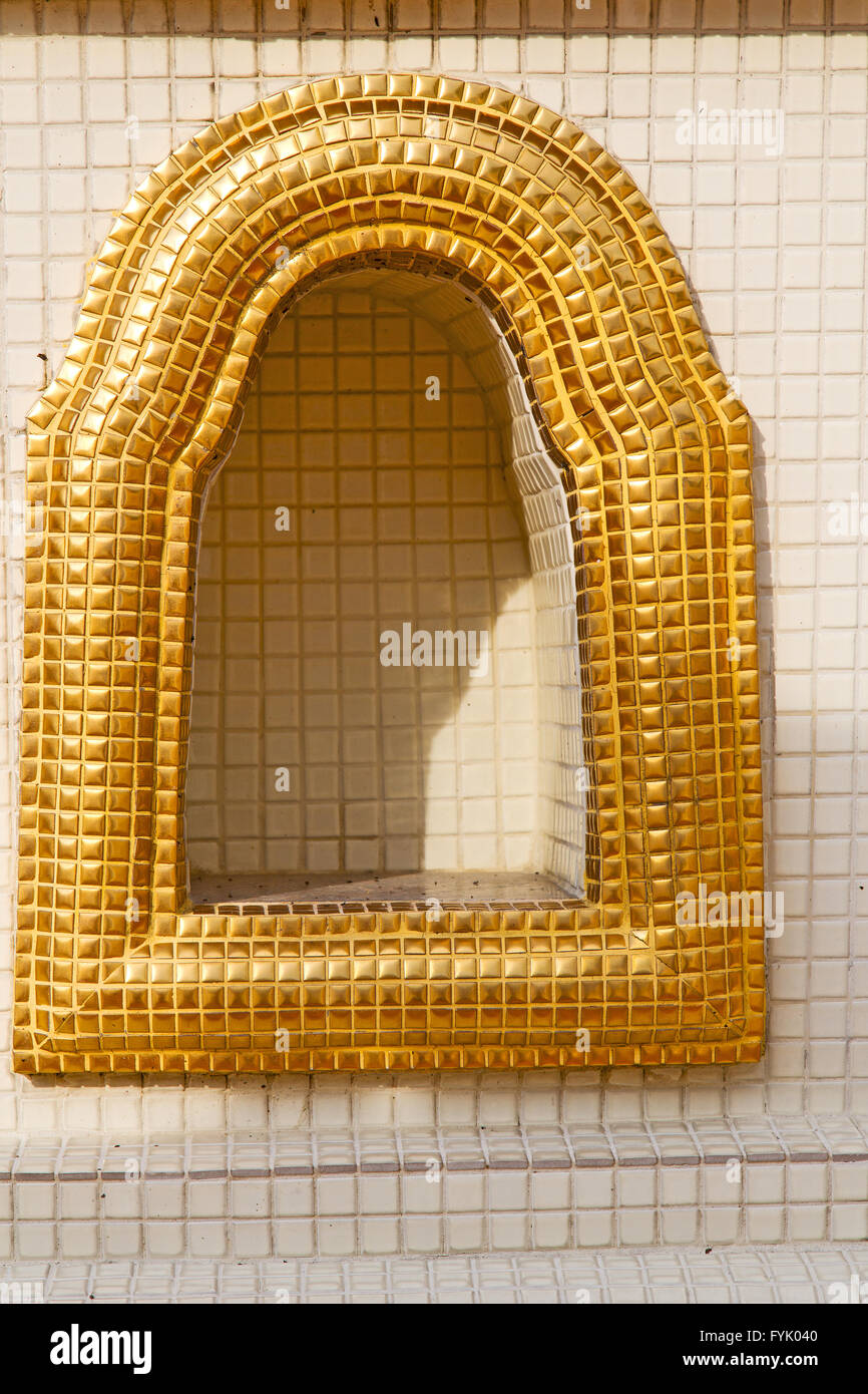 window gold bangkok thailand incision of the Stock Photo - Alamy