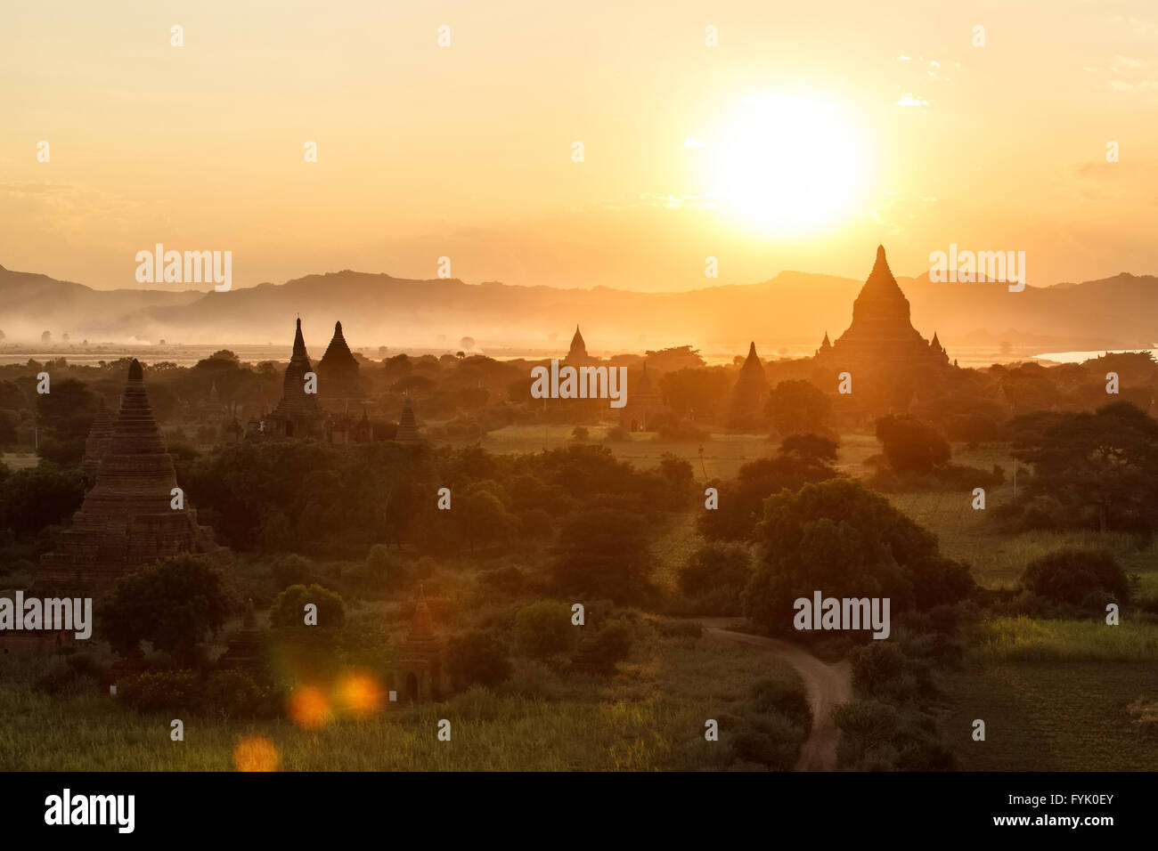 Asia sunset hi-res stock photography and images - Alamy