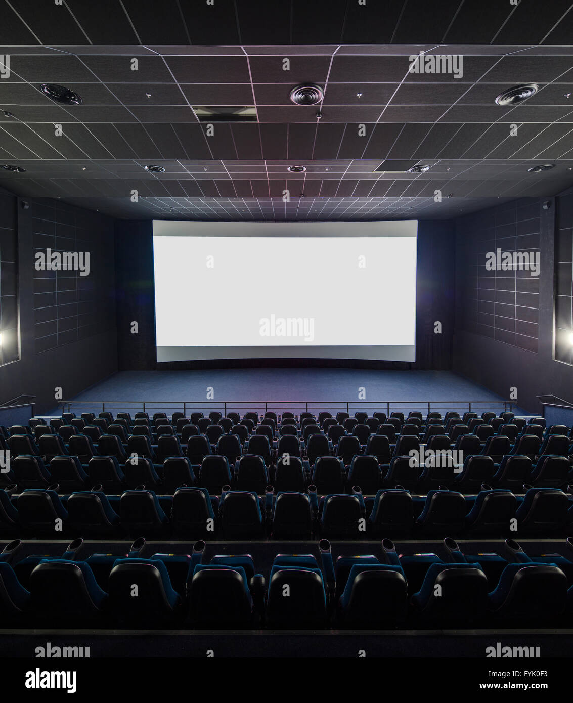 Modern cinema theater interior hi-res stock photography and images - Alamy