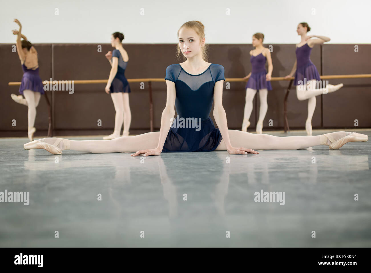 Beautiful young female dancing sitting hi-res stock photography and ...