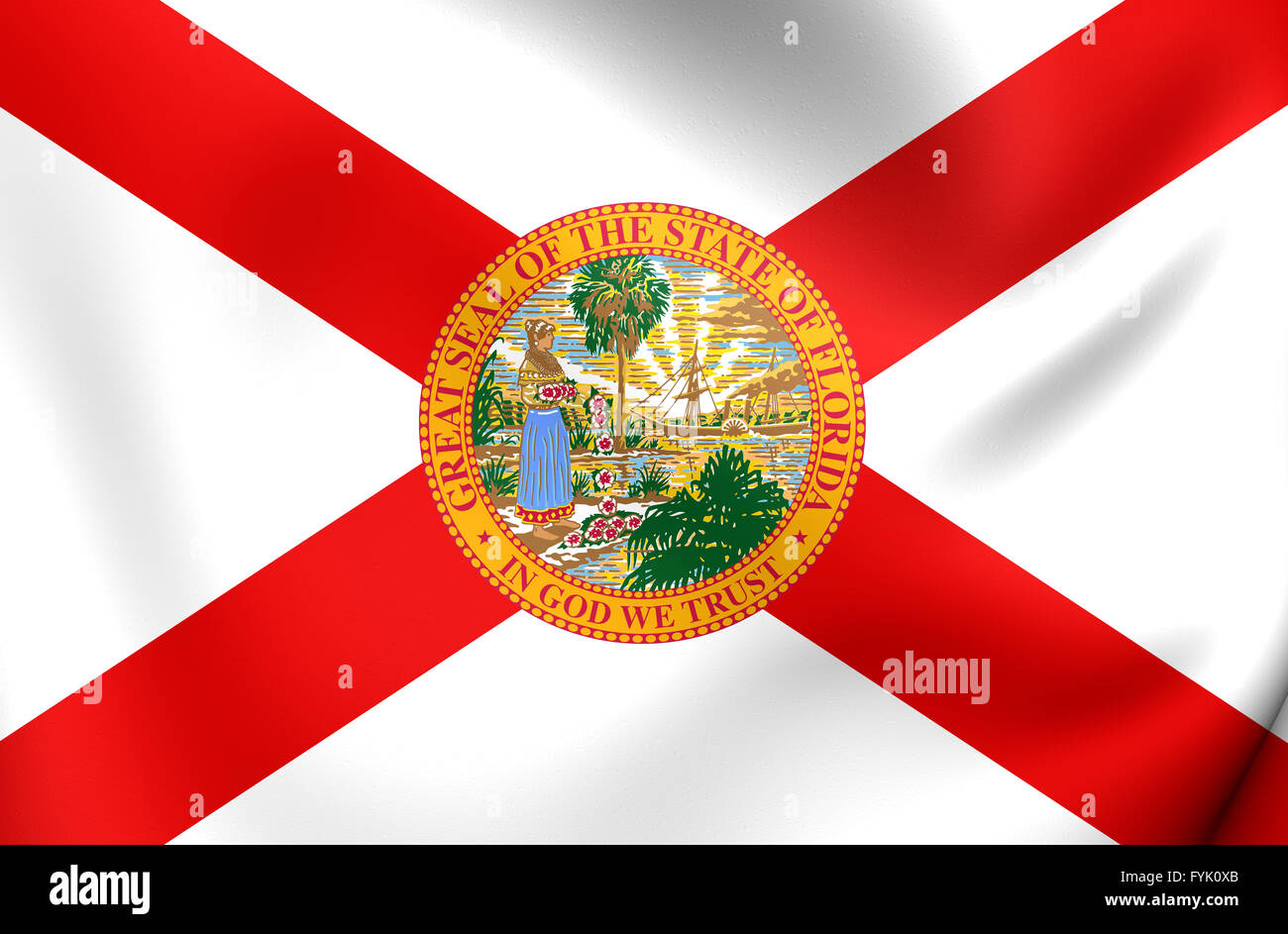 Flag of Florida Stock Photo - Alamy