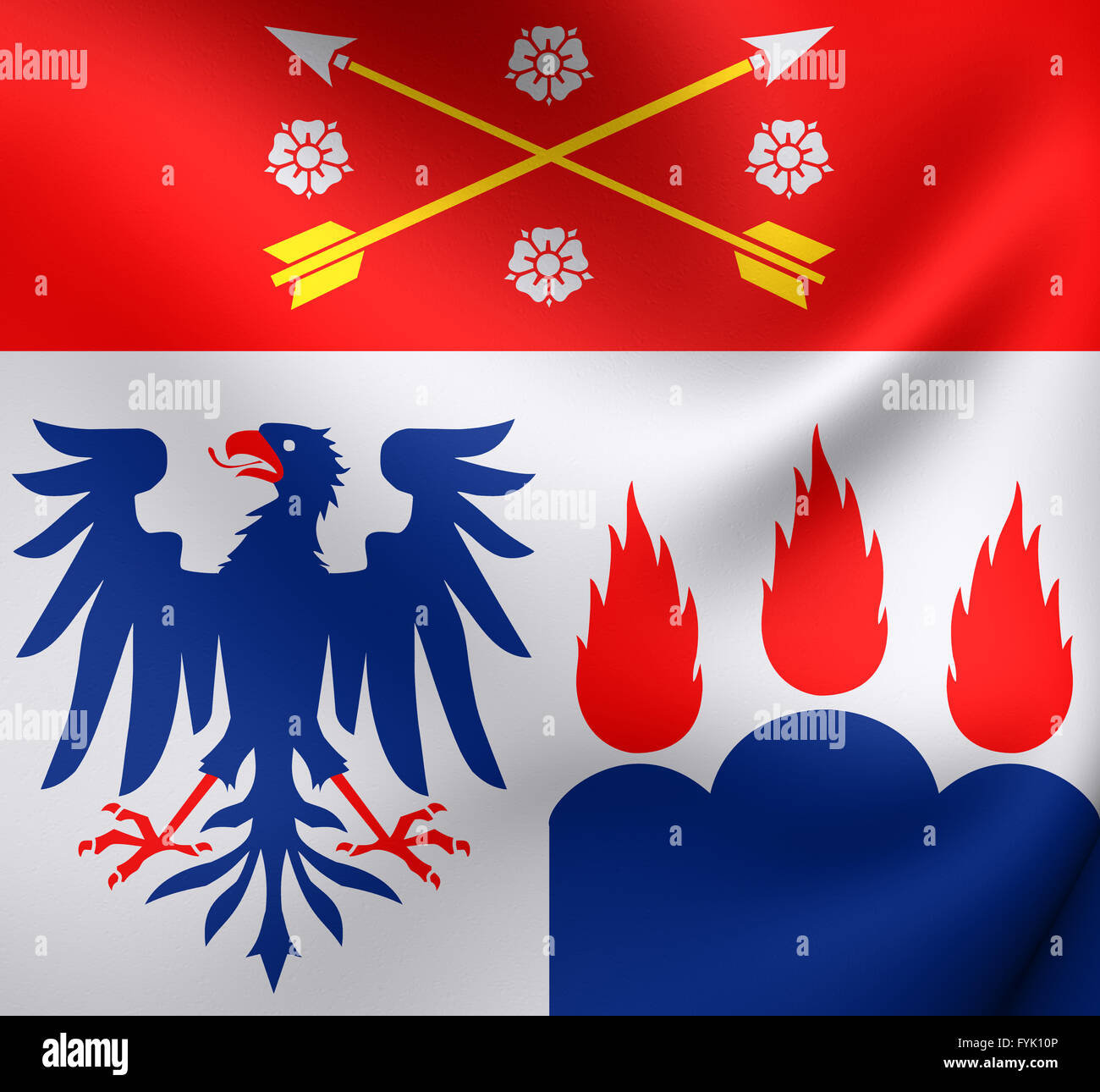 Orebro County Flag Stock Photo - Alamy