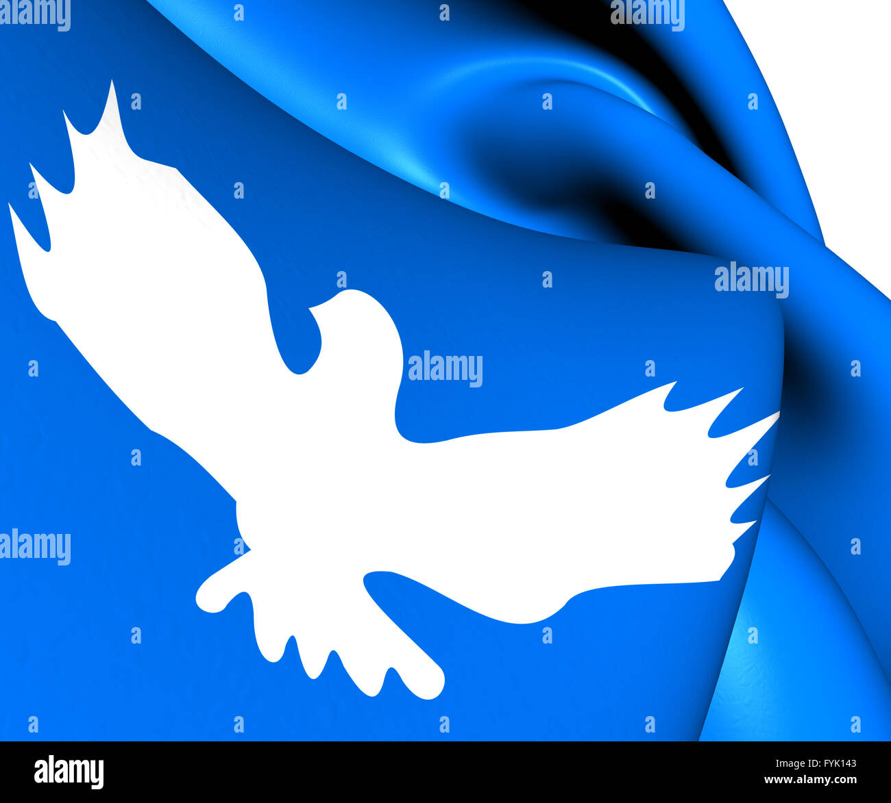 Flag of Sloviansk Stock Photo - Alamy