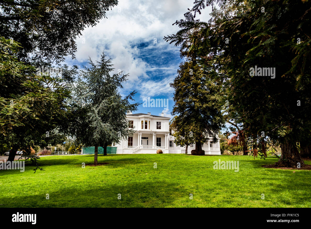 The Commanding Officers Quarters Mansion at the Historic Benicia ...