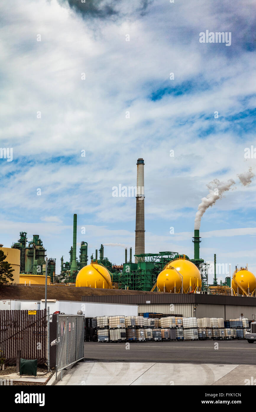 An Oil Refinery in Benicia California Served as the State Capital of ...