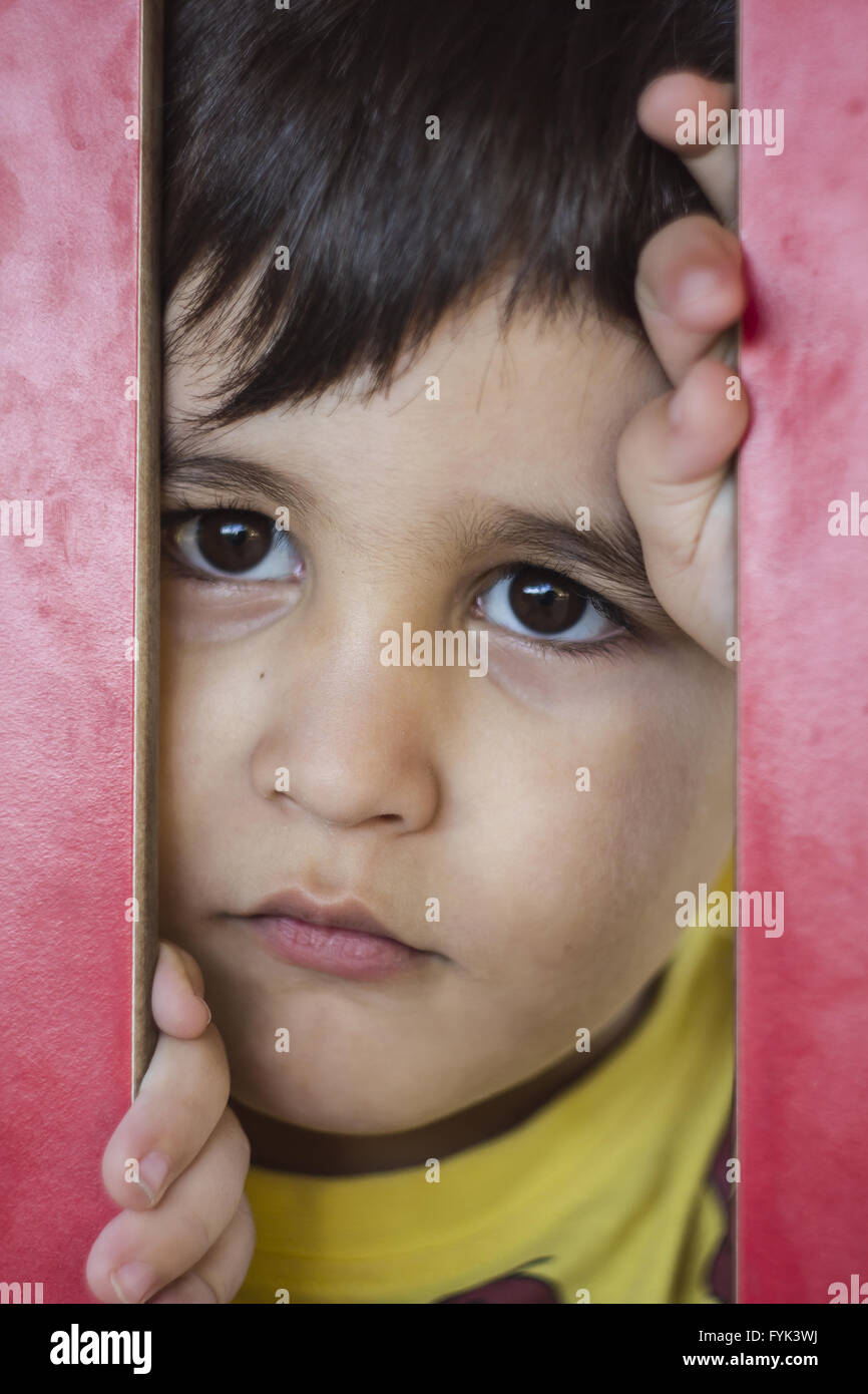 Children close up sad face hi-res stock photography and images - Alamy