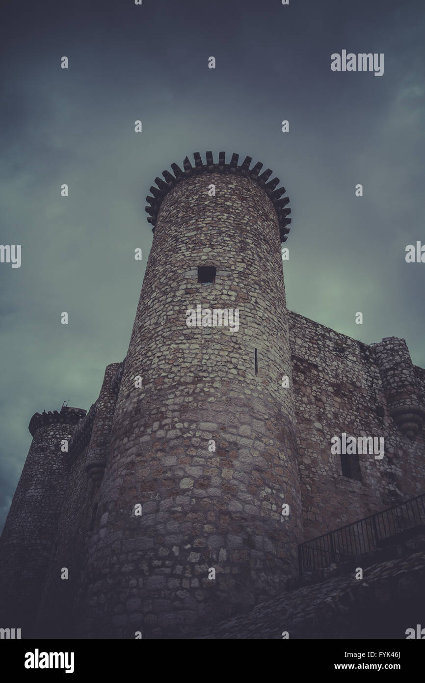 Architecture of old spain medieval castles hi-res stock photography and ...