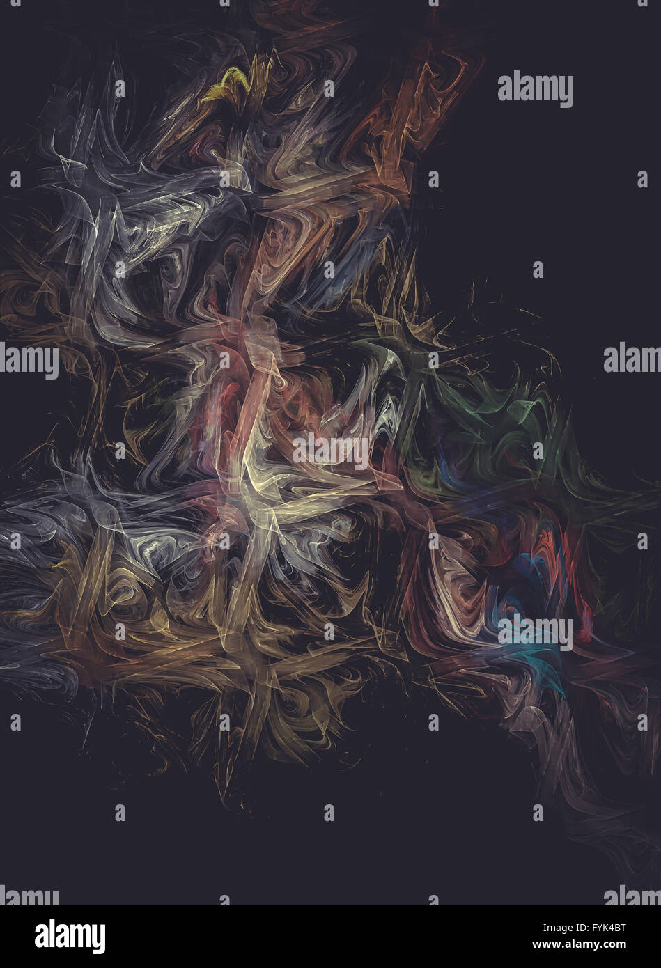 Creative design background, fractal styles with color design Stock ...