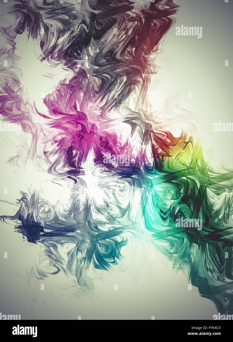 Creative design background, fractal styles with color design Stock ...