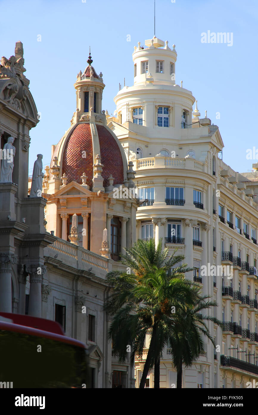 Historic Architecture in Valencia Stock Photo - Alamy