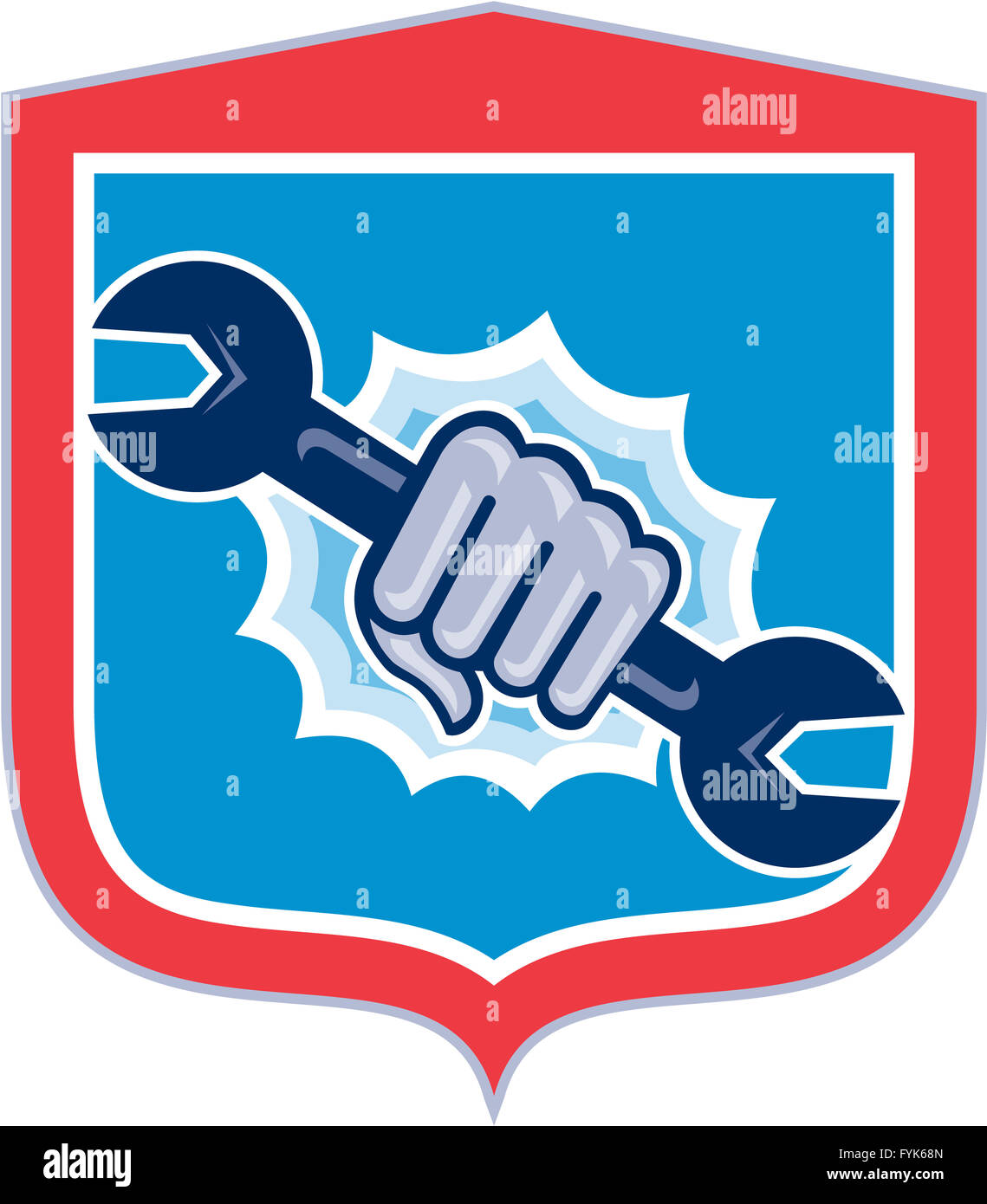 Punching Shield High Resolution Stock Photography and Images - Alamy