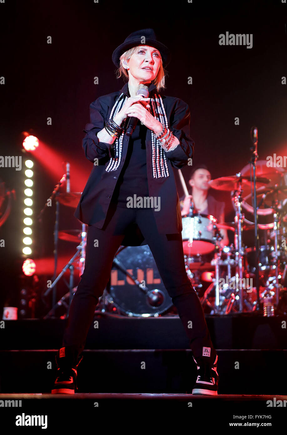 Lulu performs live at Manchester Academy Featuring: Lulu Where ...