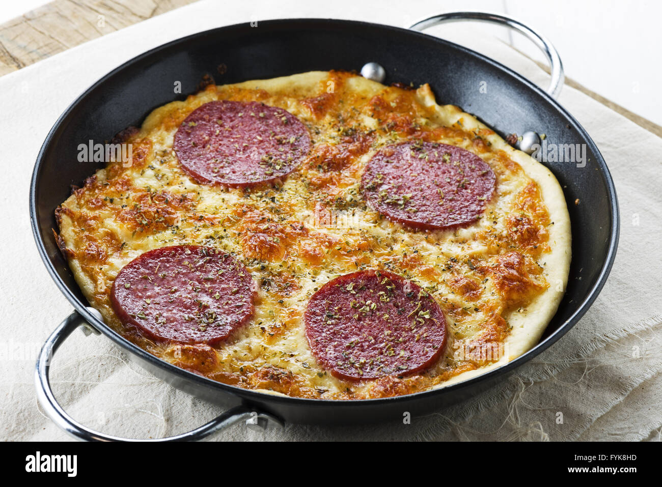 Pan pizza hi-res stock photography and images - Alamy
