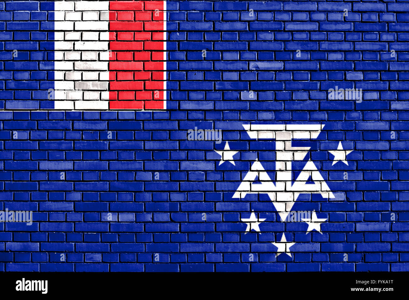French southern flag hi-res stock photography and images - Alamy