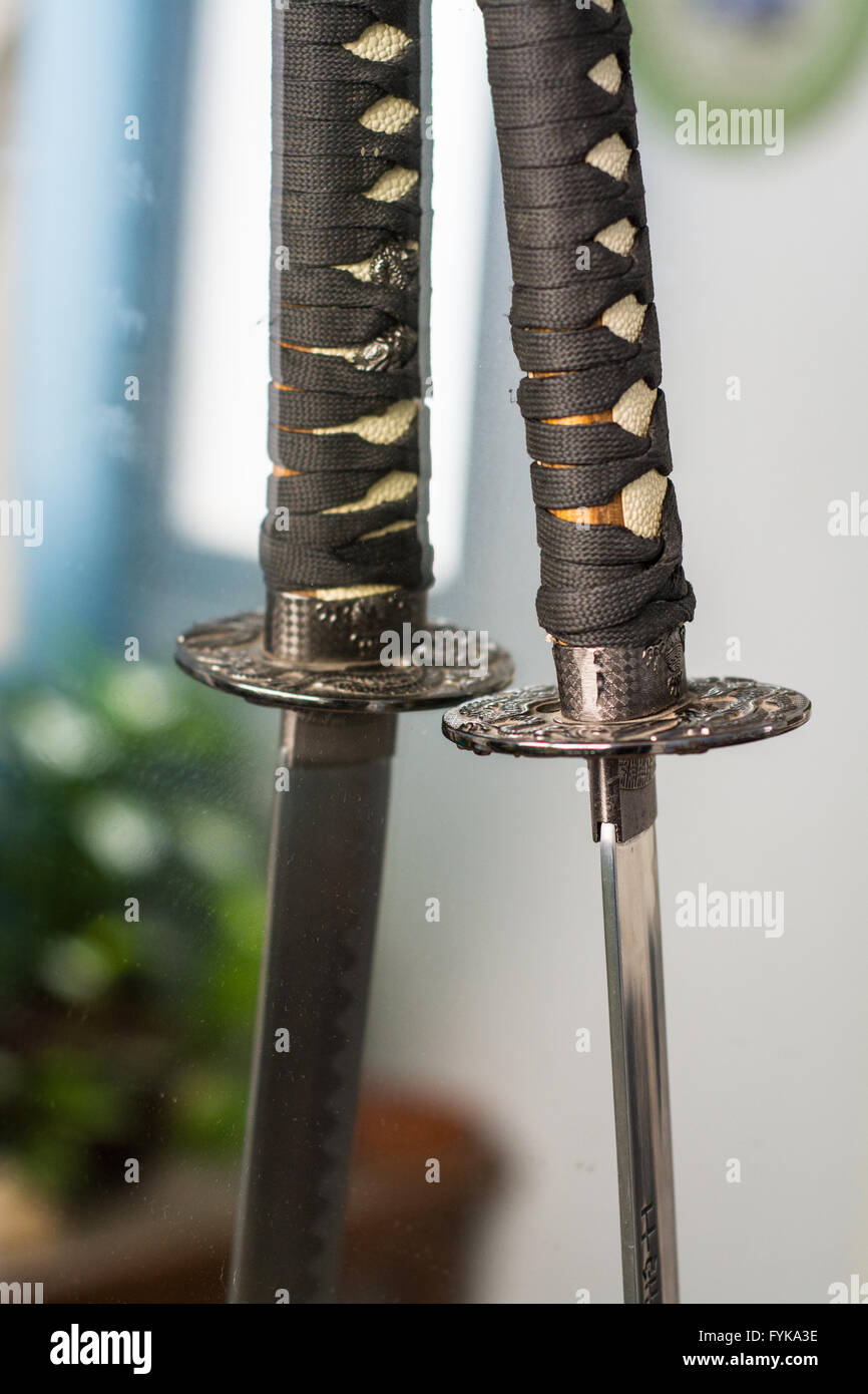 Blue katana hi-res stock photography and images - Alamy