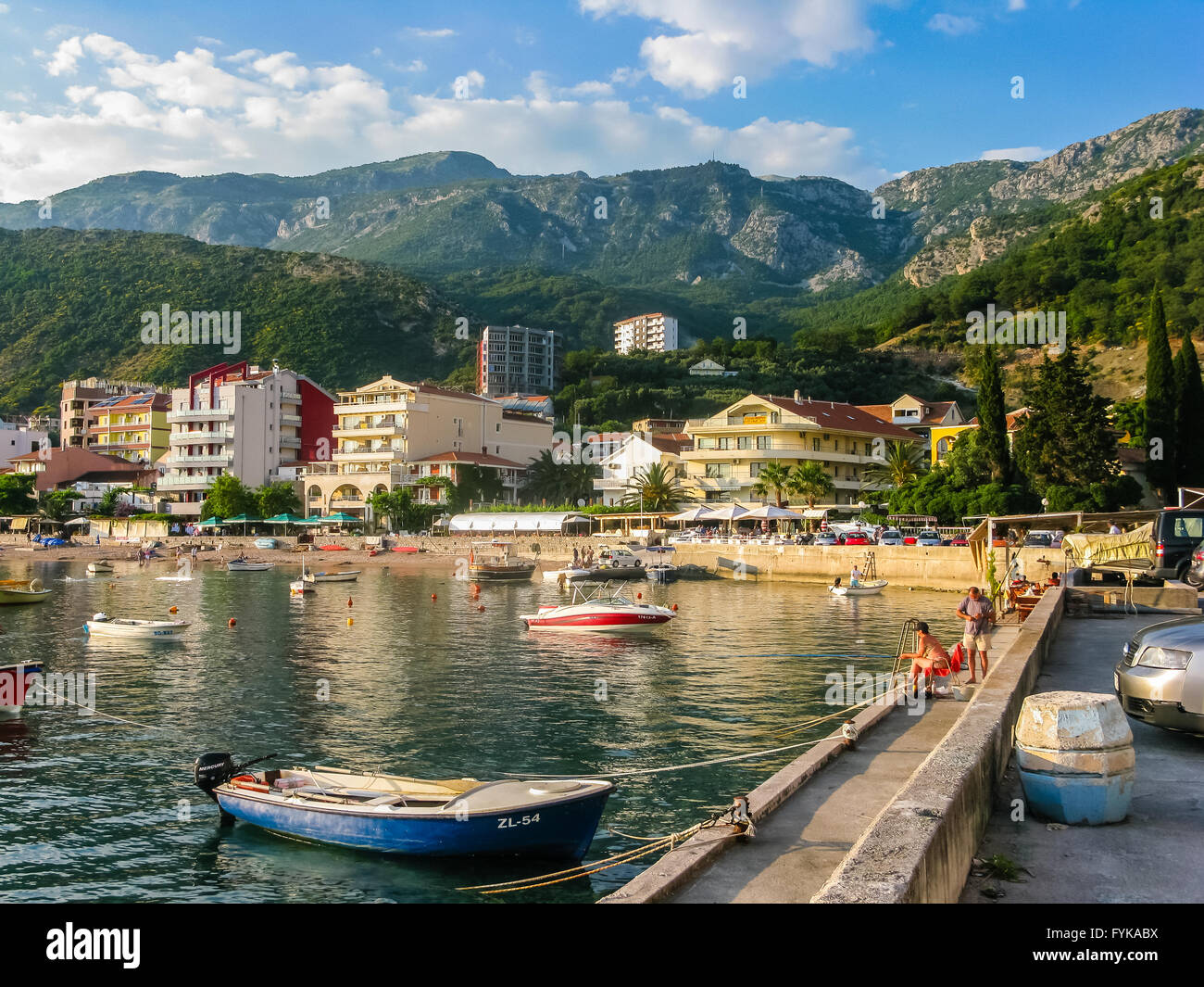Landscape view on embankment hi-res stock photography and images - Alamy