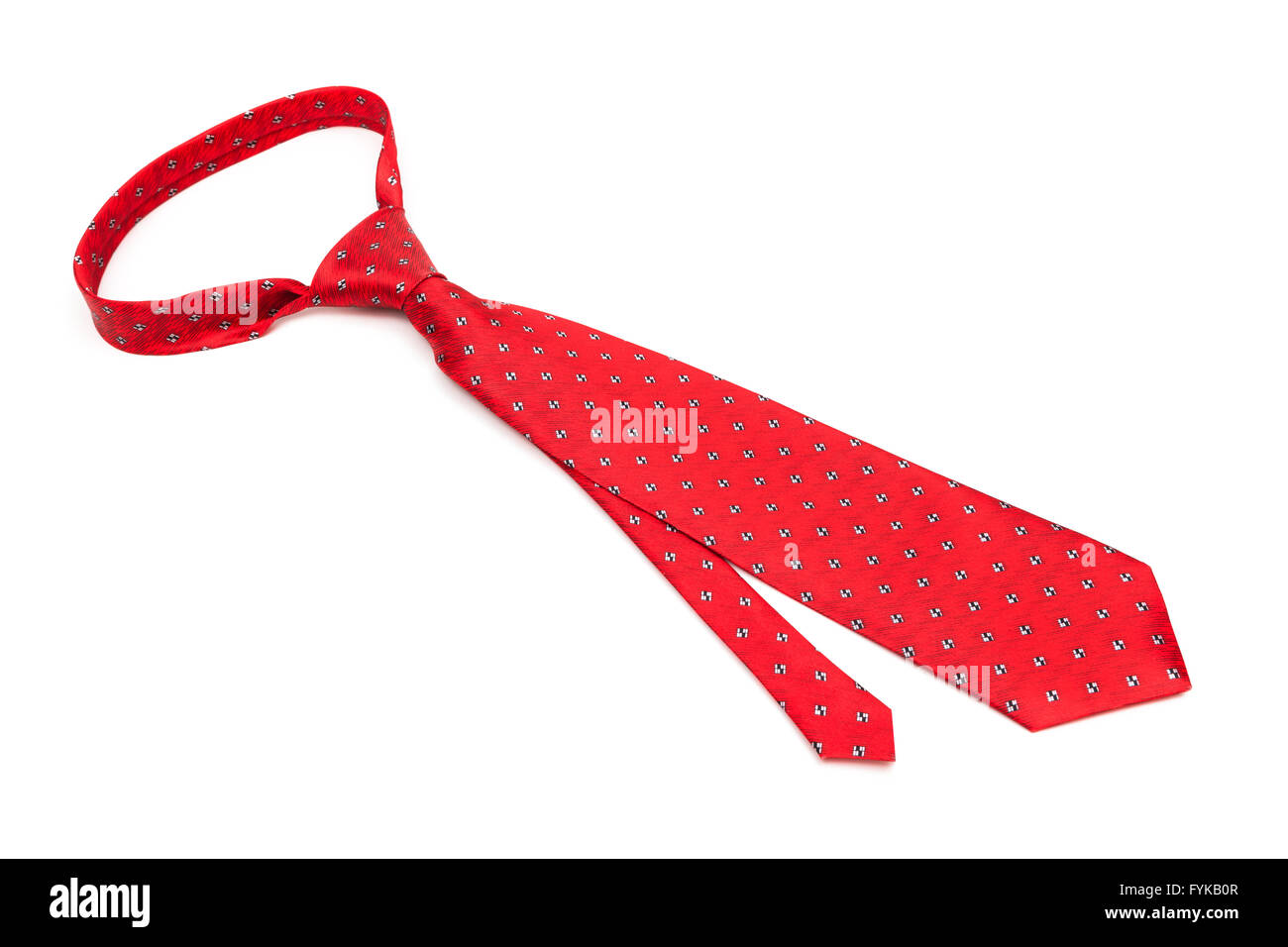 new red tie Stock Photo - Alamy