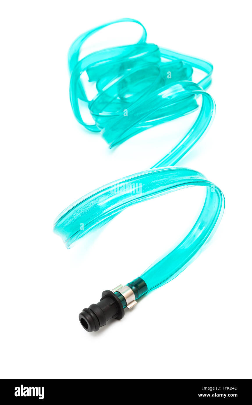 blue plastic hose Stock Photo - Alamy