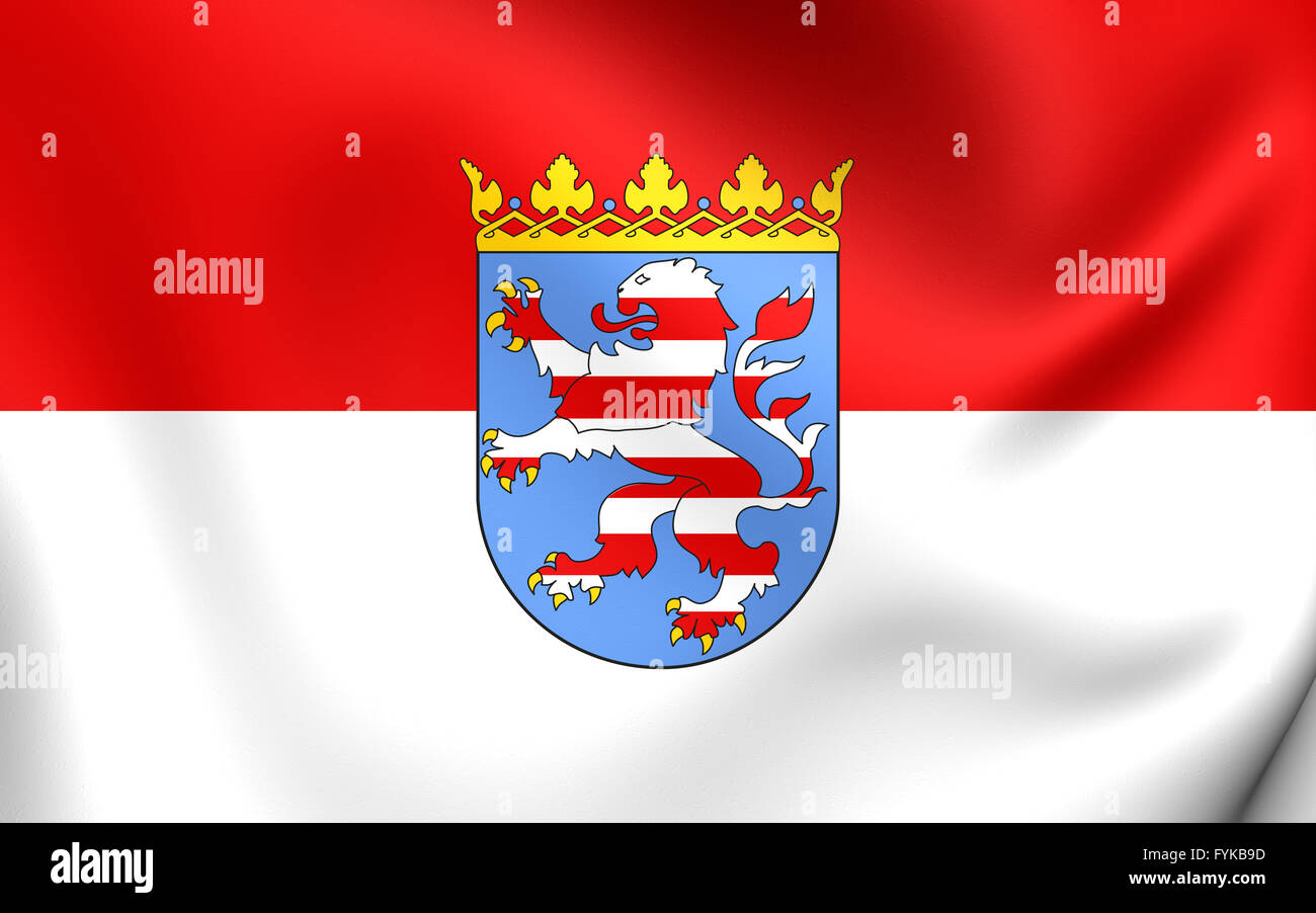 Flag of Hessen Stock Photo - Alamy