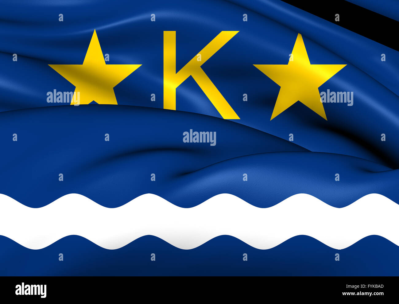 Flag of Kinshasa Stock Photo - Alamy