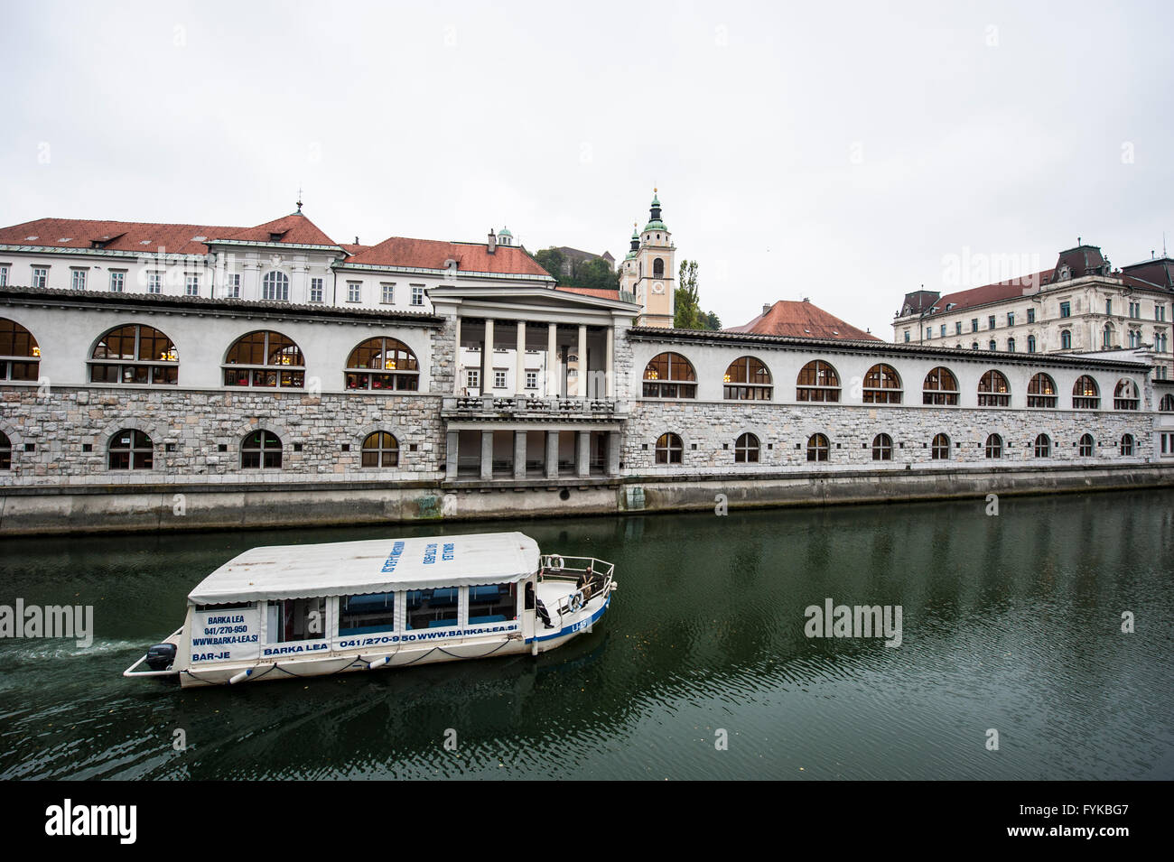The capital city of Slovenia - Ljubljana Stock Photo - Alamy