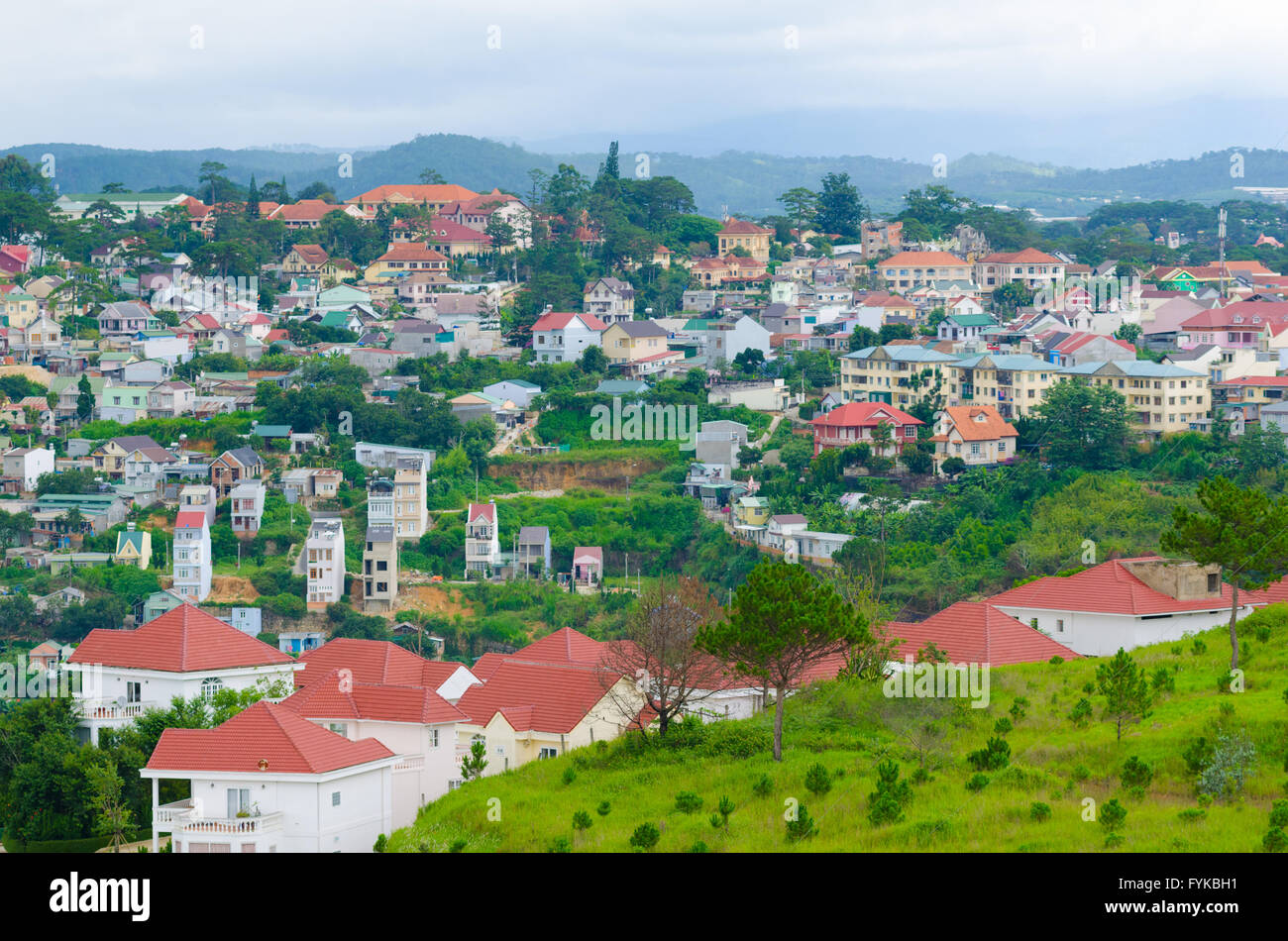 Dalat day view Stock Photo - Alamy