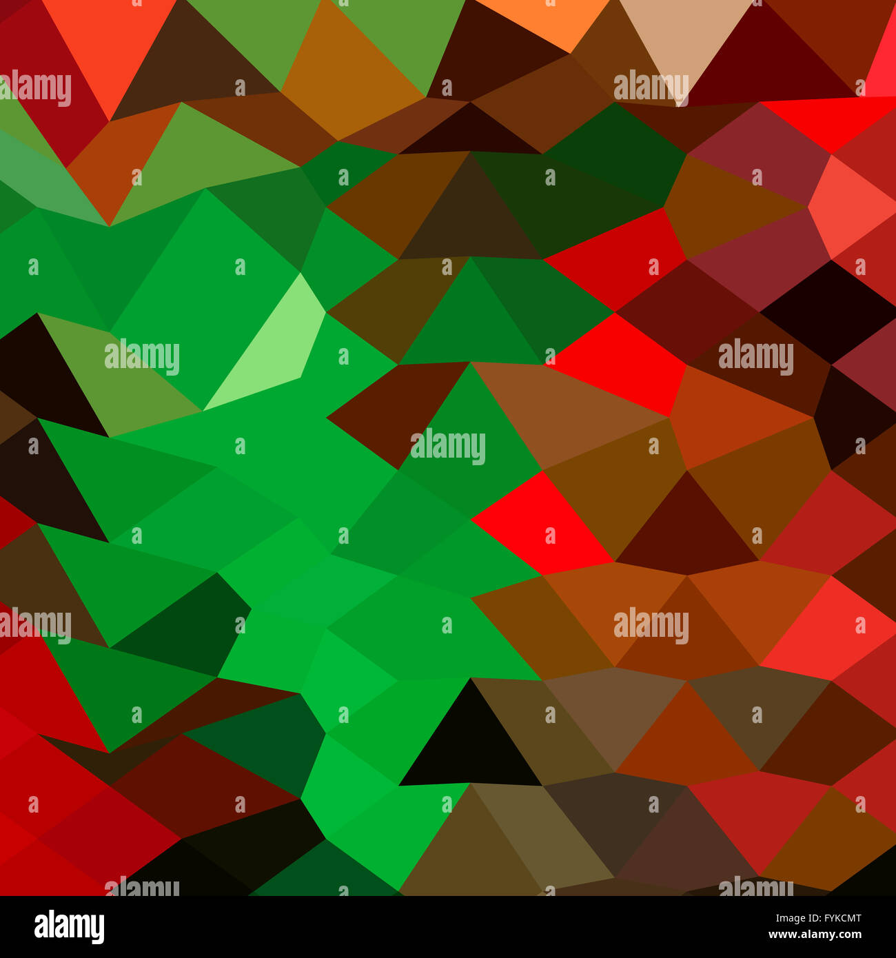 Bice Green Abstract Low Polygon Background Stock Photo - Alamy