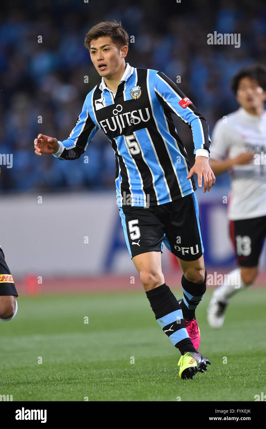 Shogo Taniguchi (Frontale), APRIL 24, 2016 - Football / Soccer : 2016 ...