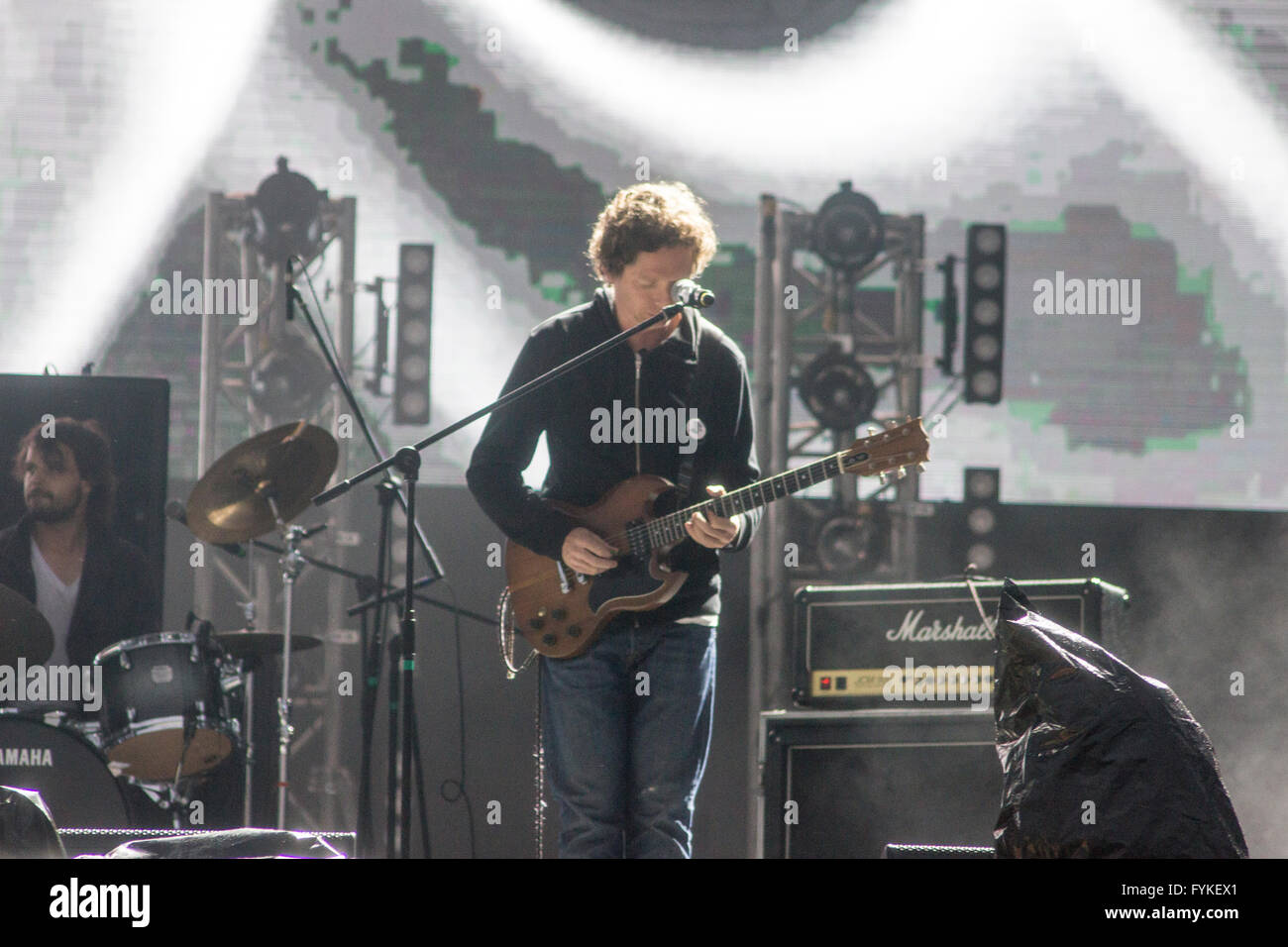 Bogota, Colombia. 11th Mar, 2016. 1280 Almas during on Estereo Picnic ...