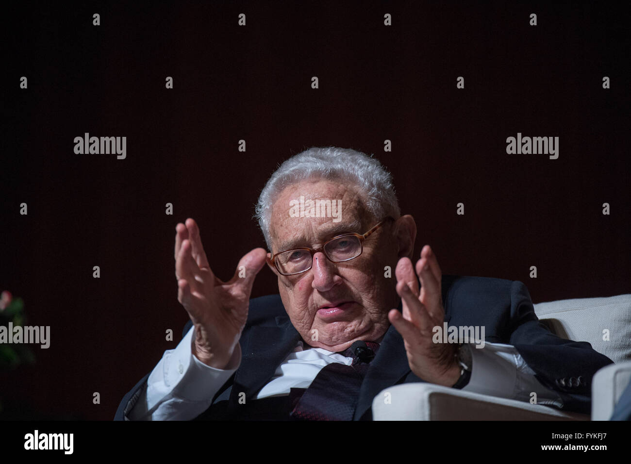 Former U.S. National Security Advisor and Secretary of State Henry ...