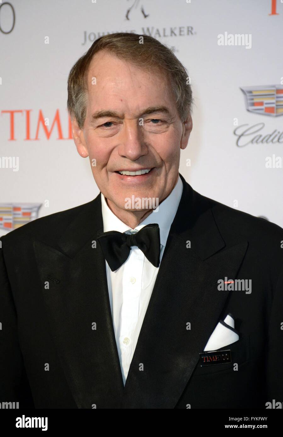 New York, NY, USA. 26th Apr, 2016. Charlie Rose at arrivals for TIME ...