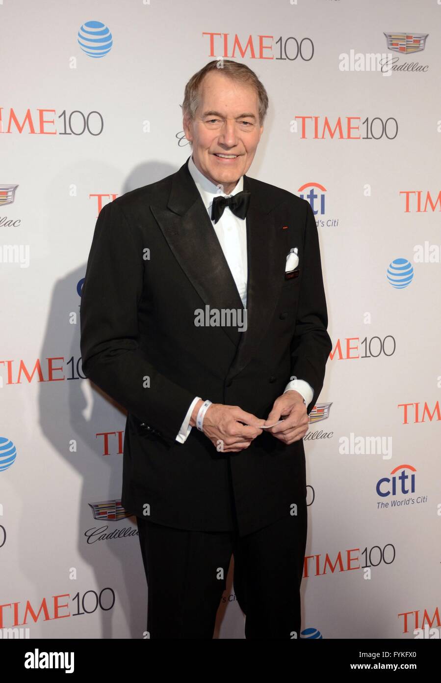 New York, NY, USA. 26th Apr, 2016. Charlie Rose at arrivals for TIME ...