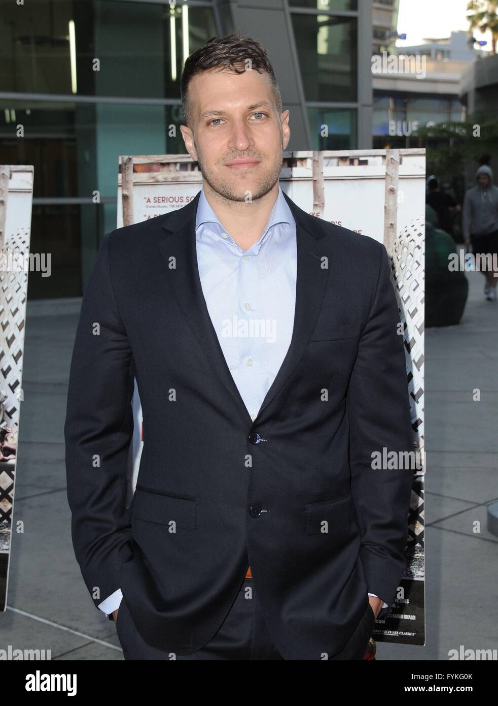 Los Angeles, CA, USA. 26th Apr, 2016. Damon Cardasis at arrivals for ...