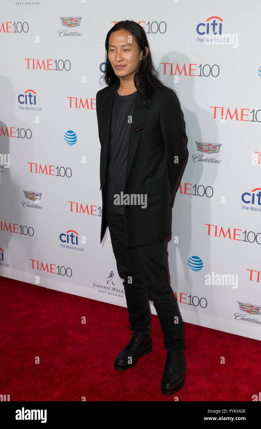 New York, NY, USA. 26th Apr, 2016. Alexander Wang at arrivals for TIME ...