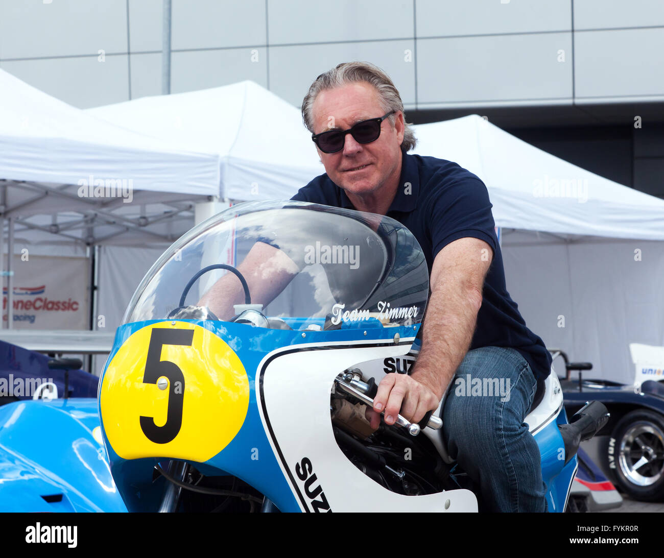 500cc World Champion, Wayne Gardner was at the Silverston Classic Media ...