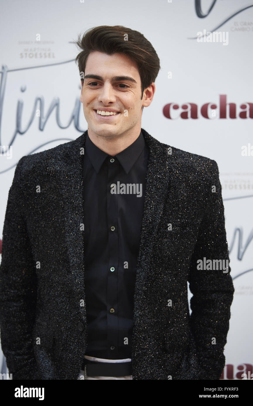 Madrid, Madrid, Spain. 27th Apr, 2016. Pasquale Di Nuzzo attended 'Tini ...