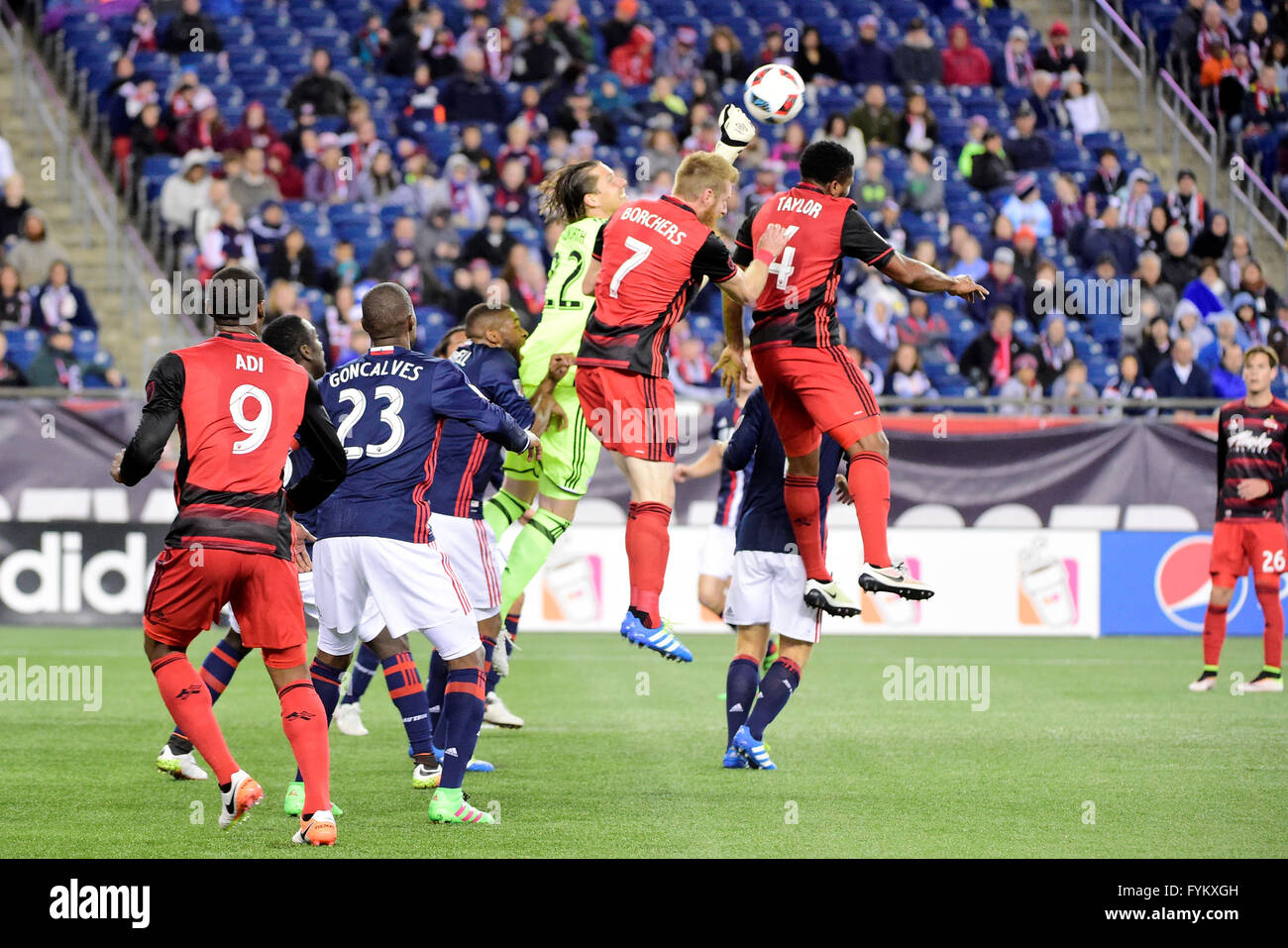 Wednesday, April 27, 2016: New England Revolution goalkeeper Bobby ...