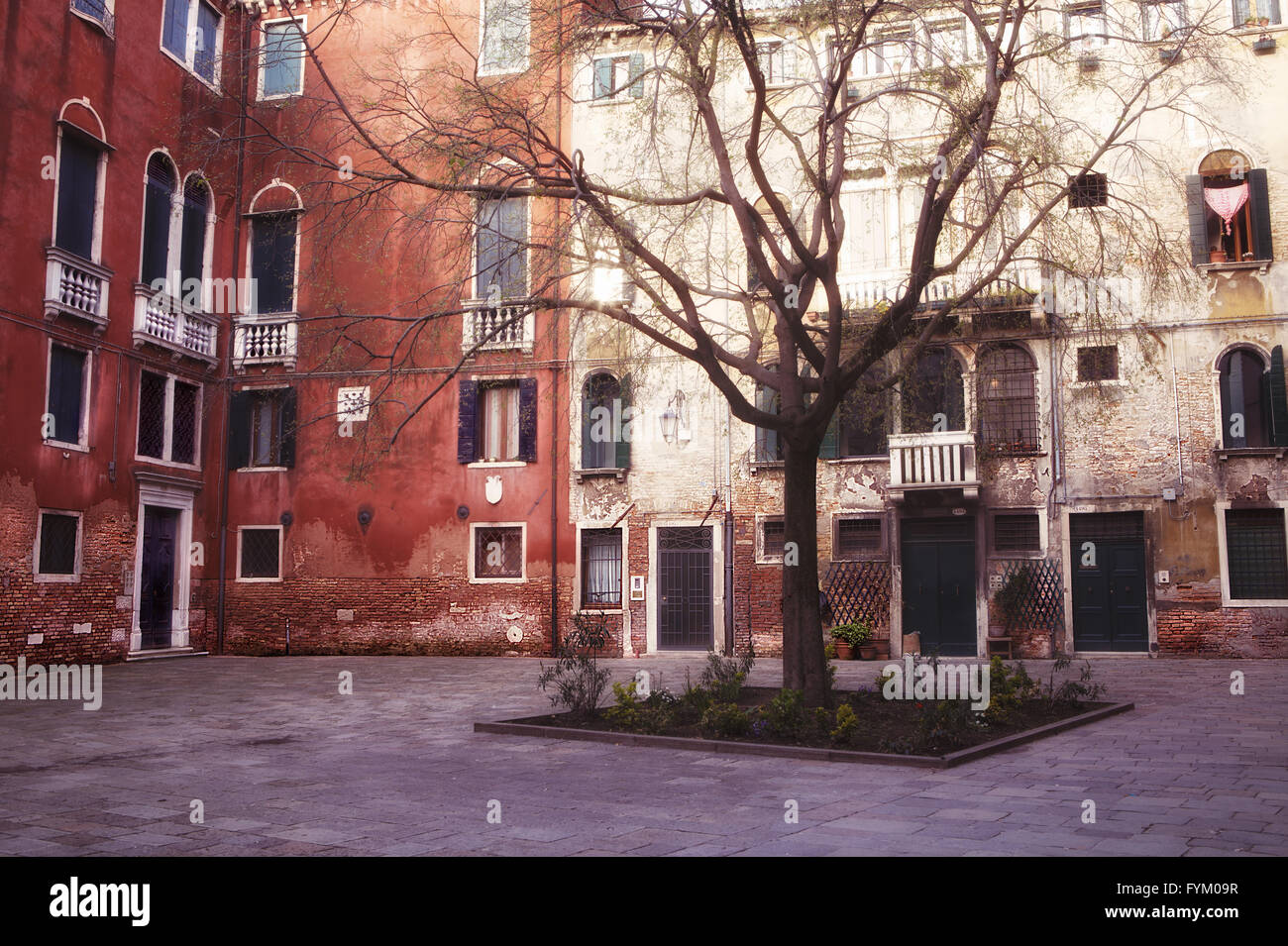 Small square venice italy hi-res stock photography and images - Alamy