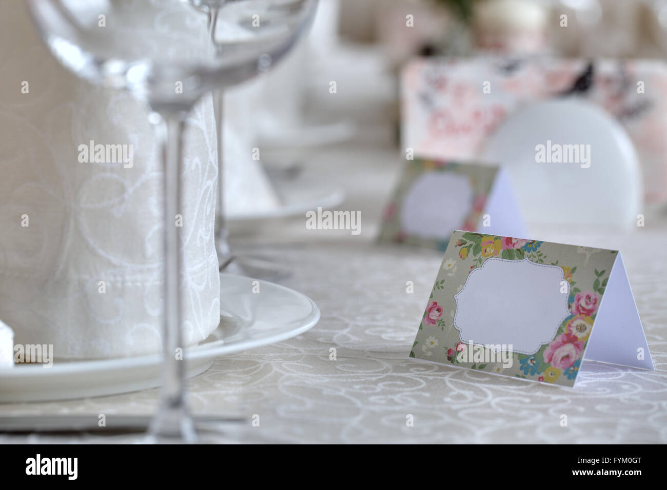 Fancy dinner plates hi-res stock photography and images - Alamy